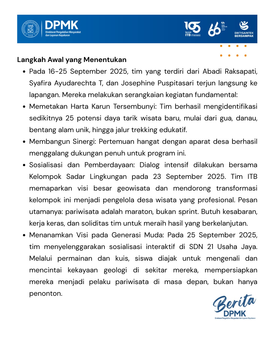 Info Terbaru - Layanan Pengabdian Masyarakat DPMK